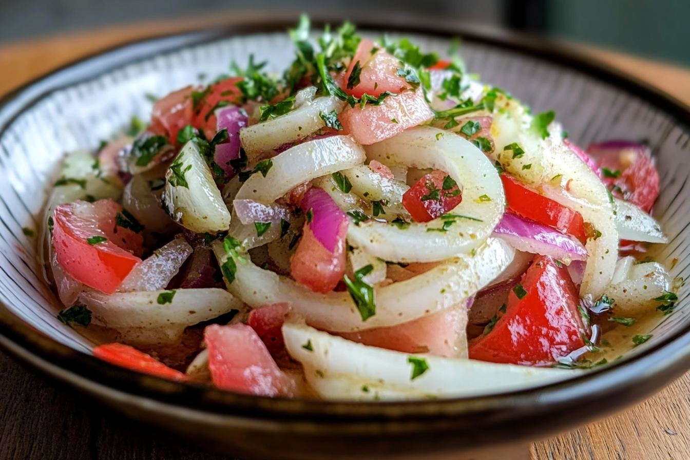 How to Make Cebolla Ensalada Recipe: A Refreshing Side Dish